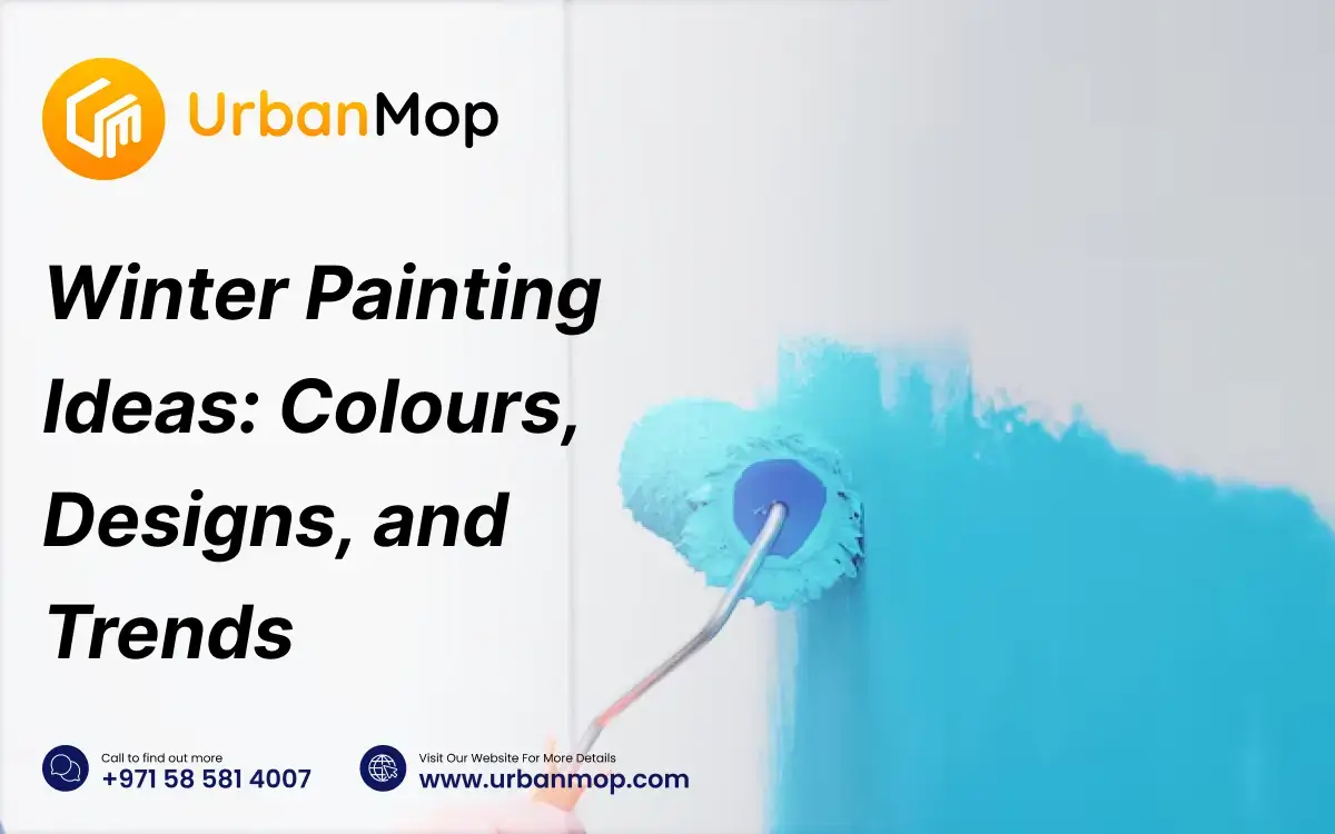 Winter Painting Ideas: Colours, Designs, and Trends - UrbanMop